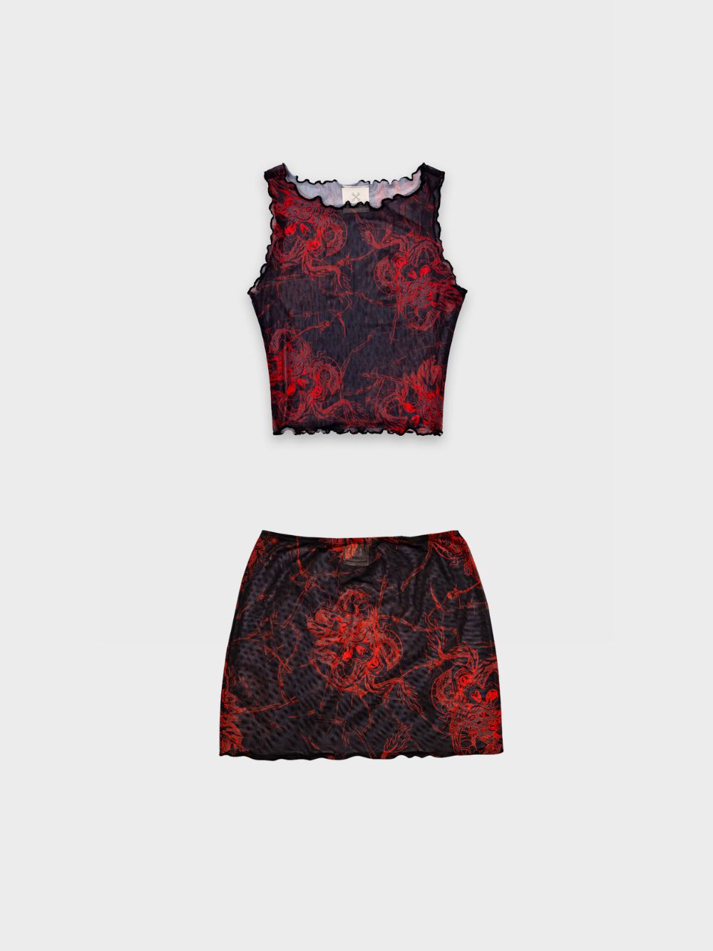 Red Dragon Mesh Set | Billy Bones Club