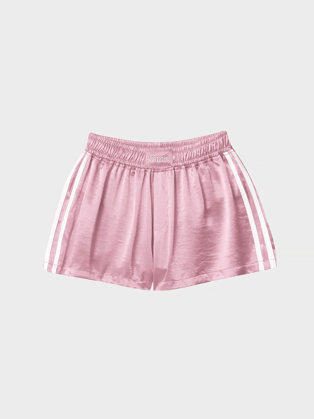 Double Crossed Silk Short - Pink | Billy Bones Club