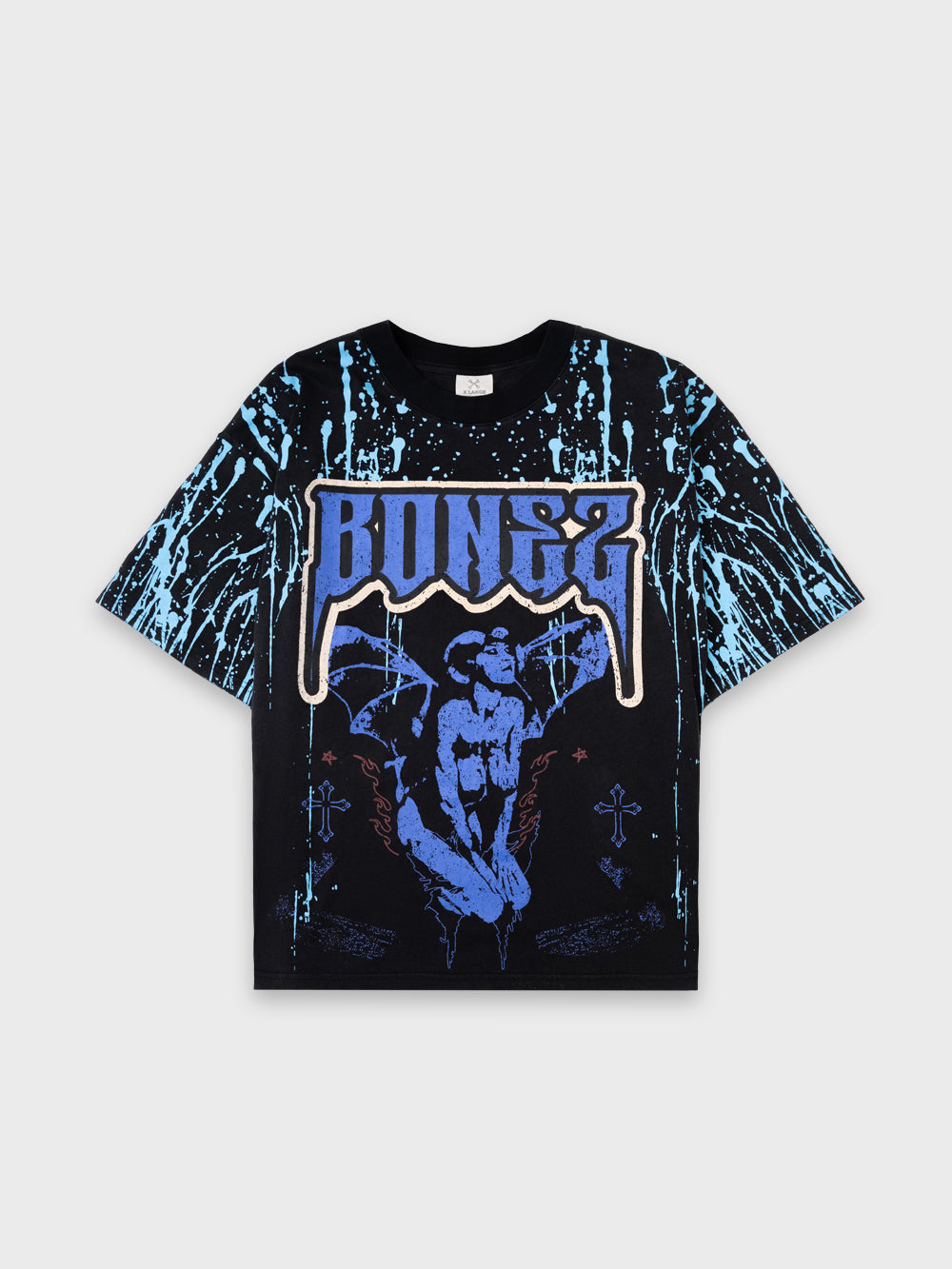 The Splatter Tee - Black | Billy Bones Club